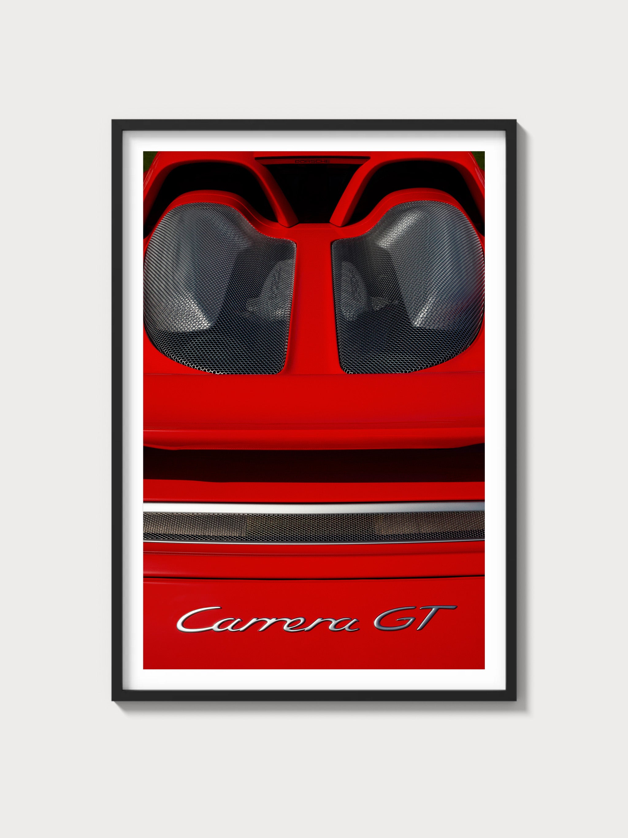 PORSCHE CARRERA GT, 2005, Back | Porsche Wall Art